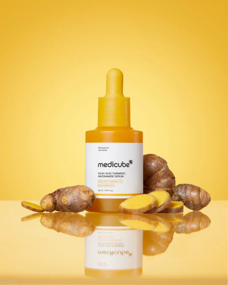 MEDICUBE KOJIC ACID TURMERIC NIACINAMIDE SERUM 30ml – Henzadem